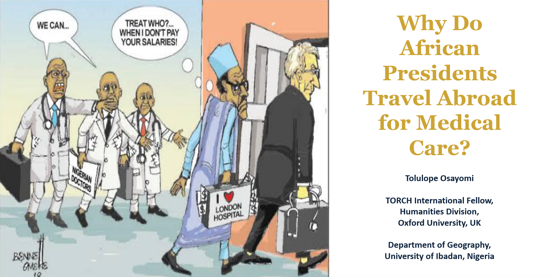 What Do Foreign Medical Trips of African Presidents Reveal About Global ...