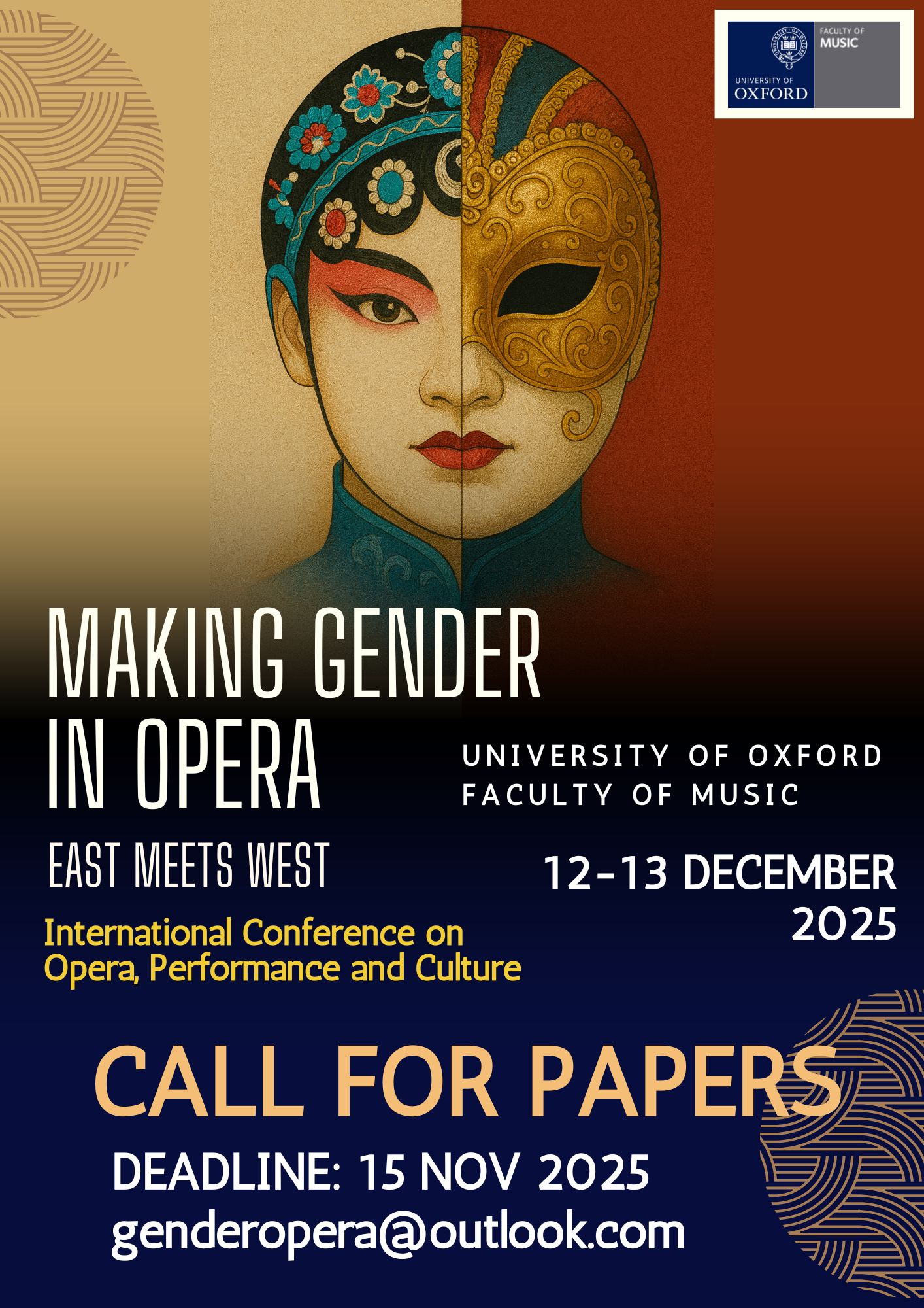 Call for Papers - Making Gender in Opera: East Meets West | TORCH | The ...